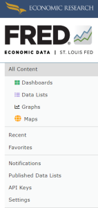 Register for an Account | Getting To Know FRED